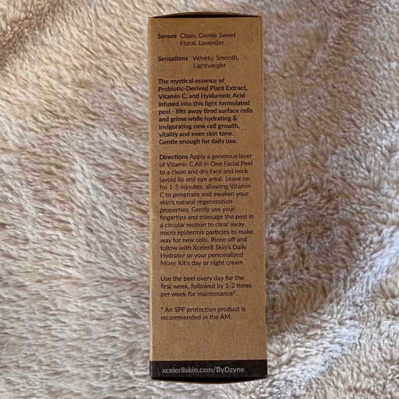 Xceler8 | Skincare | New Xceler8 Vitamin C Facial Peel | Poshmark